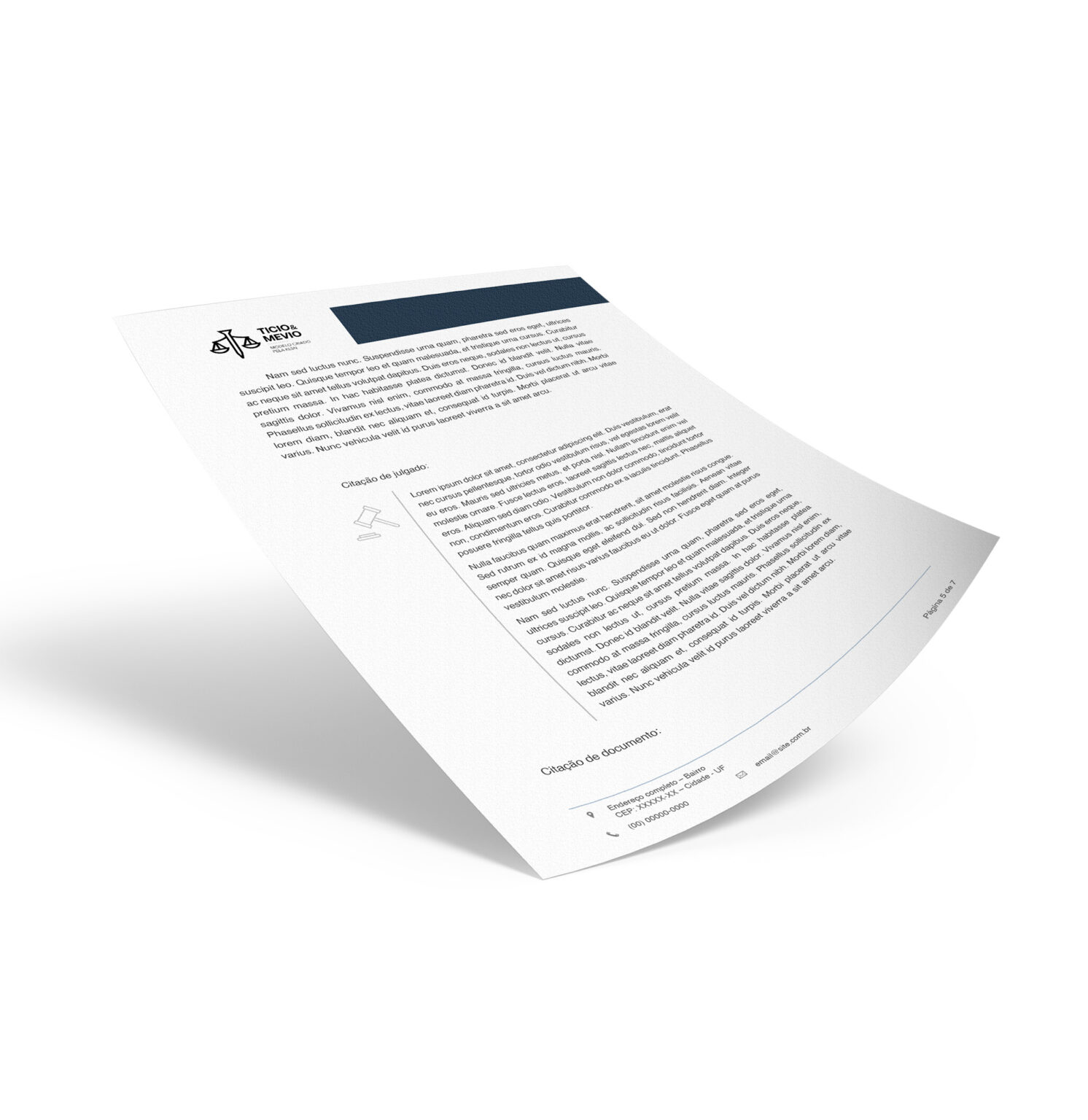 Kit Amicus Dark Blue – Modelos Visual Law